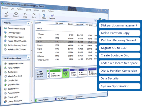 Partition Magic Server software for Windows Server 2003/2008/2000 and ... Partition Magic Server software for Windows Server 2003/2008/2000 and ...