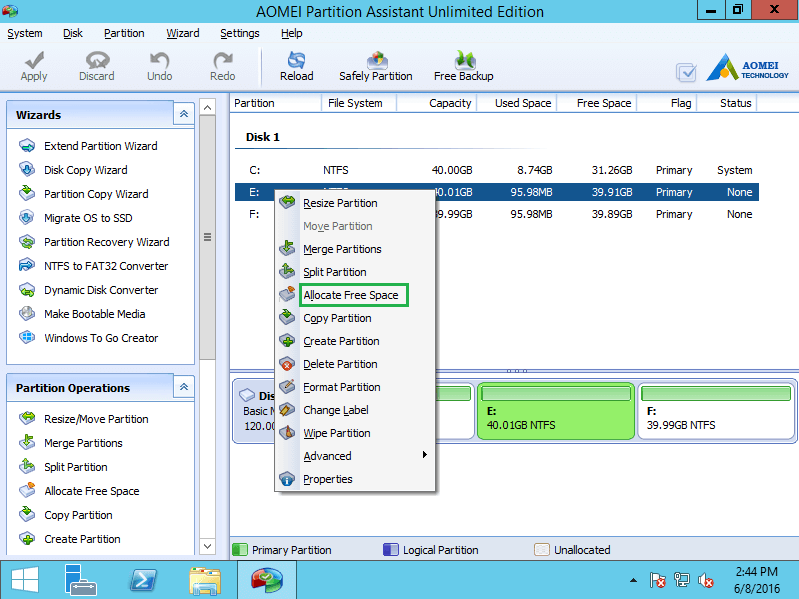 Steps To Resize Disk Partition On Windows Server 2012