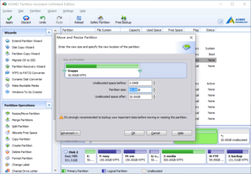 Guide to resize partition on Windows Server 2012, 2008, 2003.