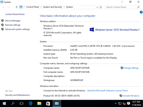 How to shrink partition and reduce size on Windows Server 2016?