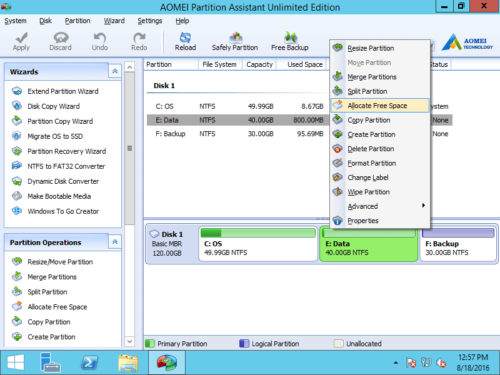 How to enable/install Disk Cleanup in Windows Server 2012?