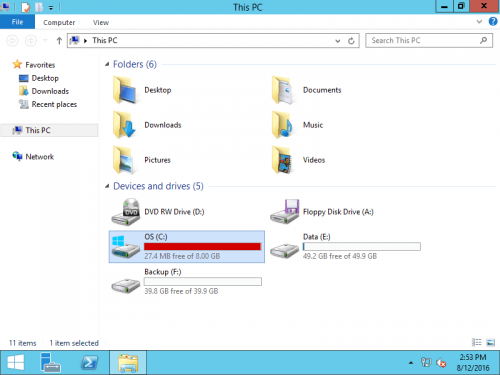 How to increase C drive disk space by shrinking data drives? How to increase C drive disk space by shrinking data drives?
