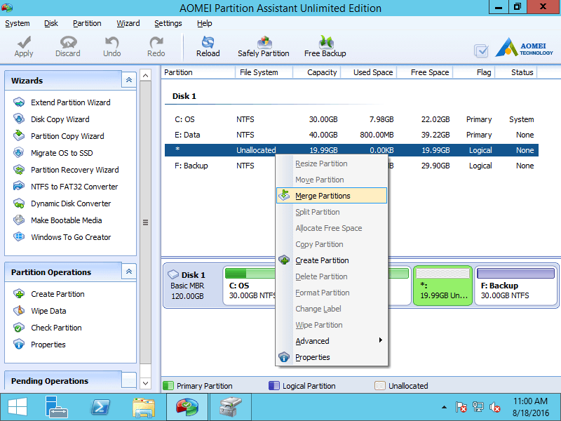 How To Resize Partition In Windows Pc And Server Without Data Loss