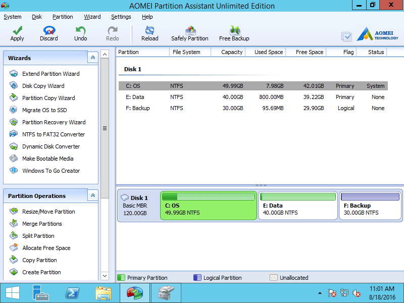 How To Resize Partition In Windows Pc And Server Without Data Loss