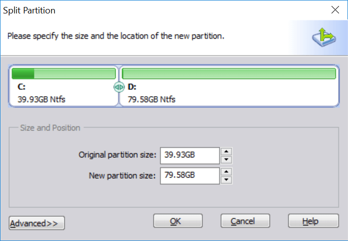 How to shrink C drive in Windows Server 2016?